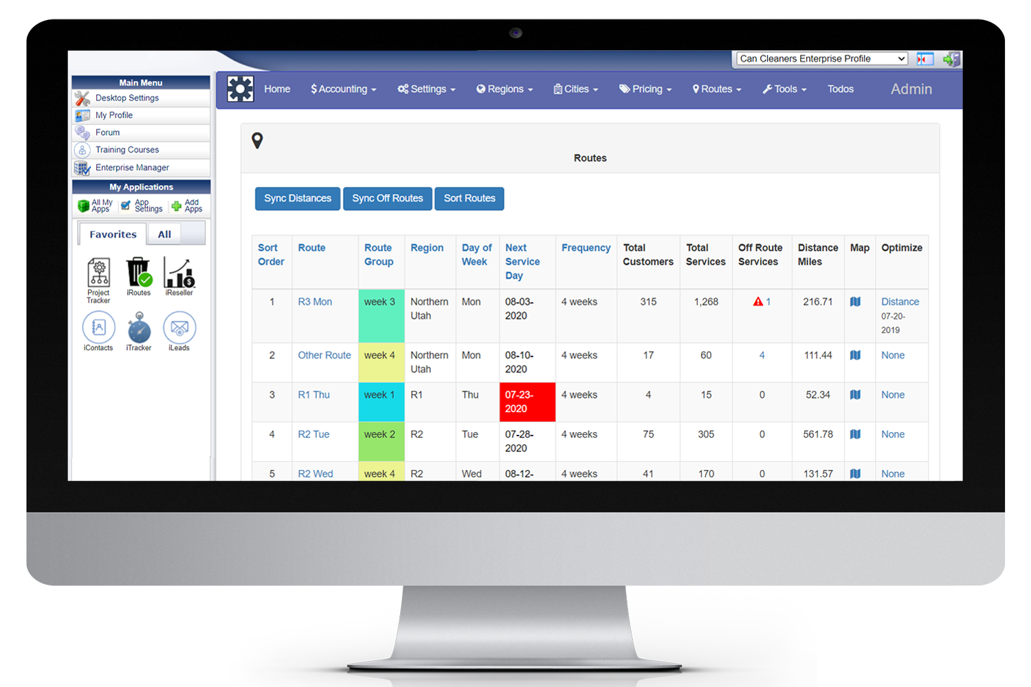 Innovative Service Routes Software Innovative Service Routes Software